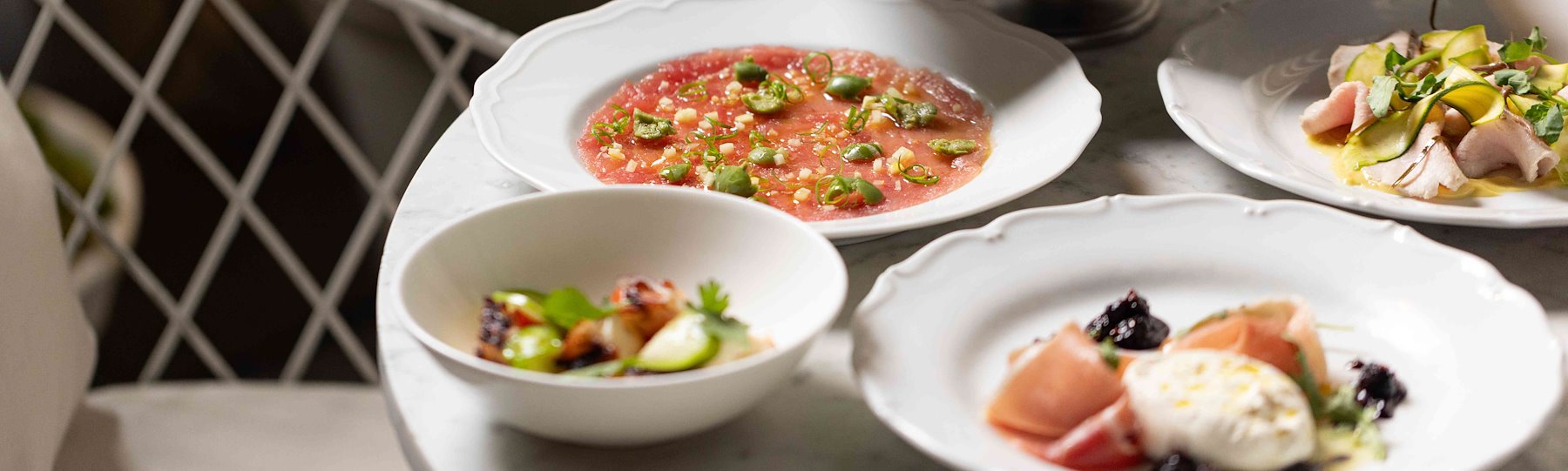 Menus | New York Brasseries | The Terrace and Outdoor Gardens